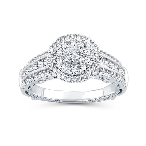 Click here for (I-J / I2-I3) Womens 1 CT. T.W. Natural Diamond 10... prices