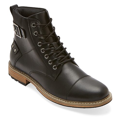 Click here for J. Ferrar Mens Slate Block Heel Lace Up Boots  8 1... prices