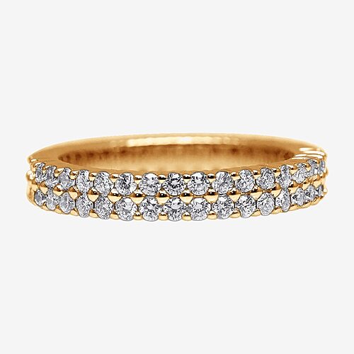 Click here for 4MM 2 CT. T.W. Lab-Grown (F / SI2) Diamond Eternit... prices