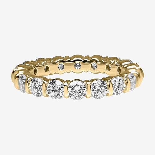 Click here for 2MM 1/2 CT. T.W. Lab-Grown (F / SI2) Diamond Etern... prices
