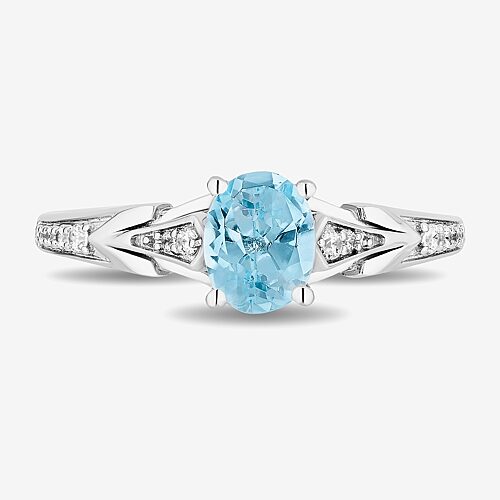 Click here for Womens 1/10 CT. T.W. Genuine Blue Topaz Sterling S... prices