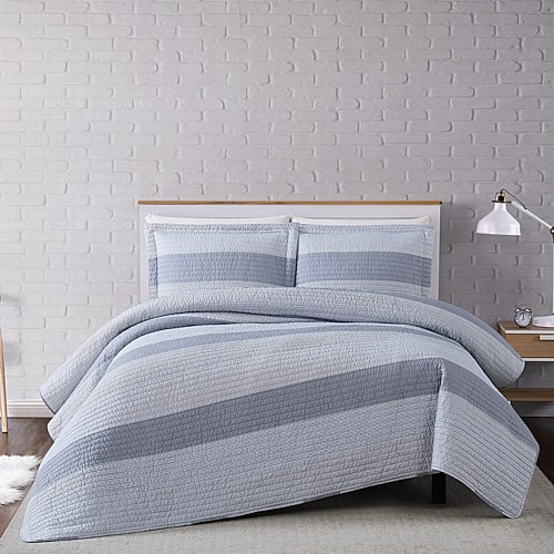 Click here for Truly Soft Multi Stripe 3-Pc. Quilt Set  Full/Quee... prices