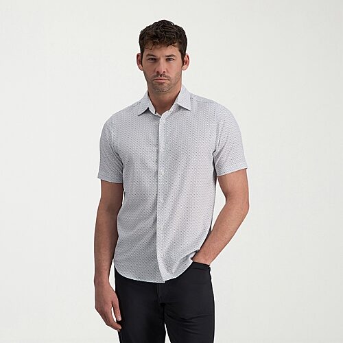 Click here for Haggar Performance Mens Regular Fit Short Sleeve P... prices