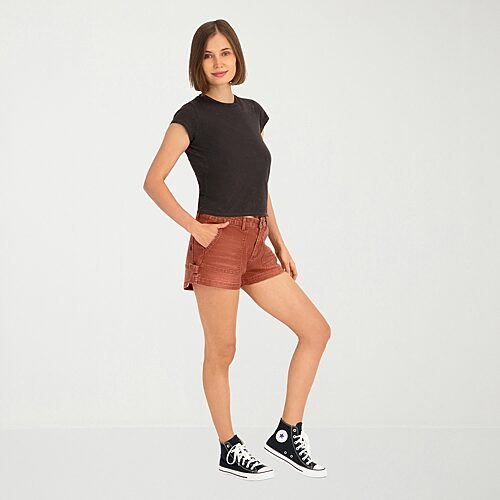 Click here for VOLCOM Womens Juniors Pull-On Short  Xx-large  Pin... prices