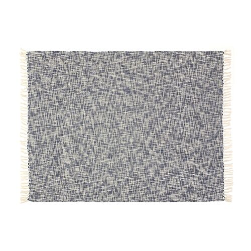 Click here for LR Home Lilli Solid Throw  One Size  Blue prices