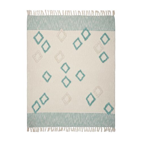 Click here for LR Home Hudson Diamond Washable Throw  One Size  B... prices