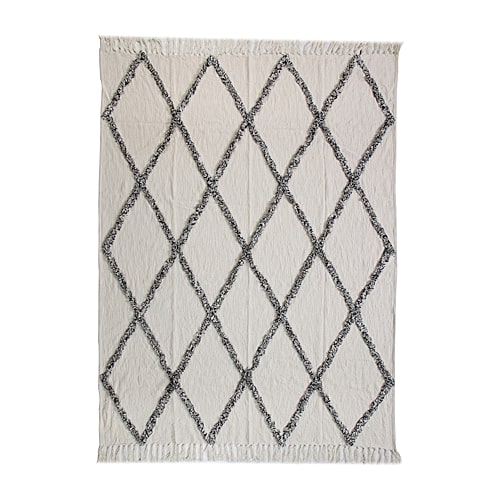 Click here for LR Home David Diamond Washable Throw  One Size  Wh... prices