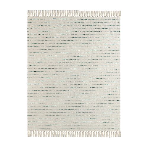Click here for LR Home Tony Stripe Reversible Throw  One Size  Wh... prices