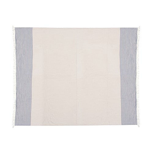 Click here for LR Home Sona Striped Midweight Throw  One Size  Bl... prices