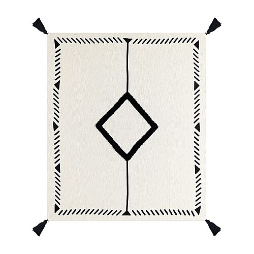 Click here for LR Home Daniel Diamond Throw  One Size  Black prices