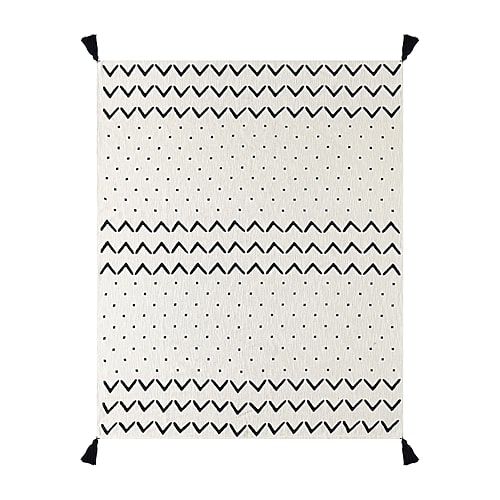 Click here for LR Home Jack Modern Throw  One Size  Black prices