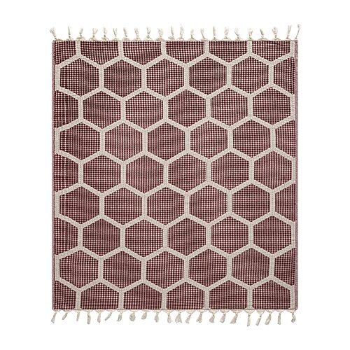 Click here for LR Home Ashe Geometric Washable Throw  One Size  R... prices