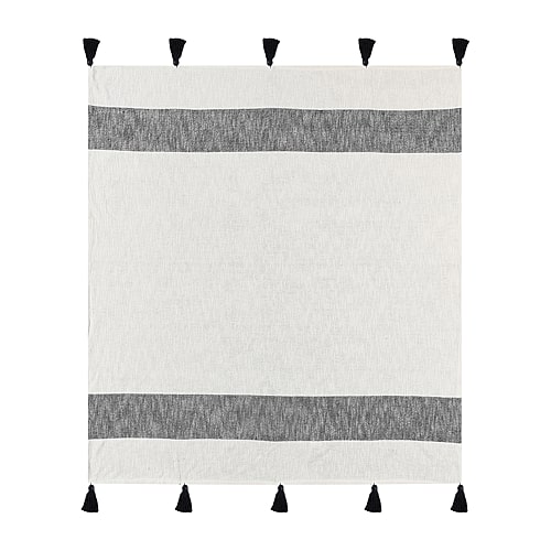 Click here for LR Home Bolly Stripe Washable Throw  One Size  Blu... prices