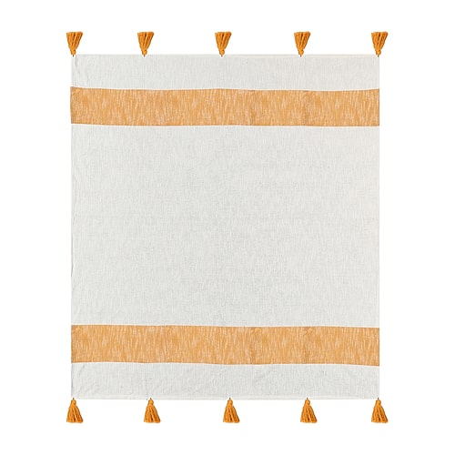 Click here for LR Home Bolly Stripe Washable Throw  One Size  Yel... prices
