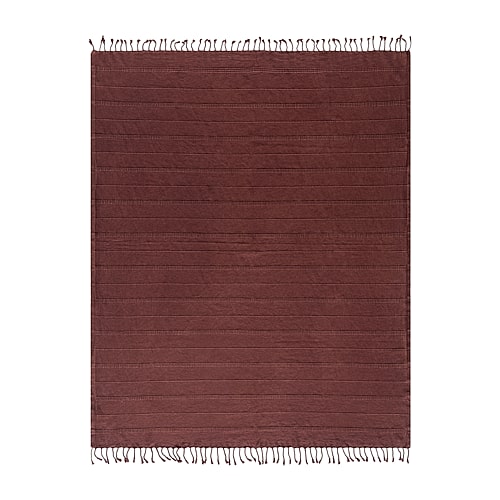 Click here for LR Home Silvia Stripe Washable Reversible Throw  O... prices
