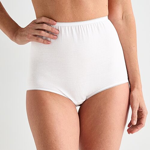 Click here for Underscore Womens Cotton Brief Panty  9  White prices