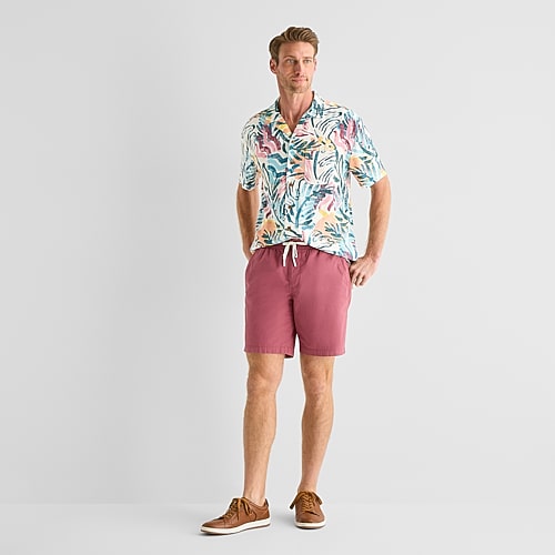 Click here for St. Johns Bay Poplin Mens 8 Stretch Fabric Drawstr... prices
