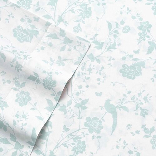 Click here for Laura Ashley 300 Thread Count Cotton Sateen 4-Pc.... prices