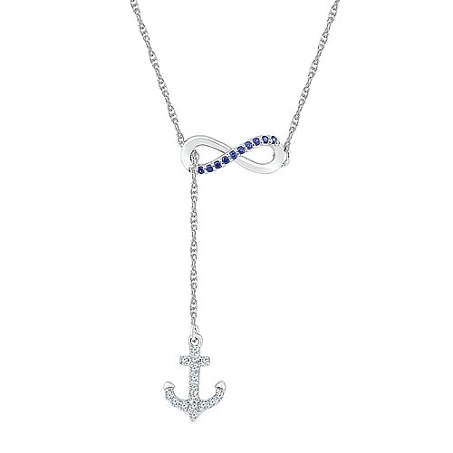 Click here for Womens Lab Created Multi Color Sapphire Sterling S... prices