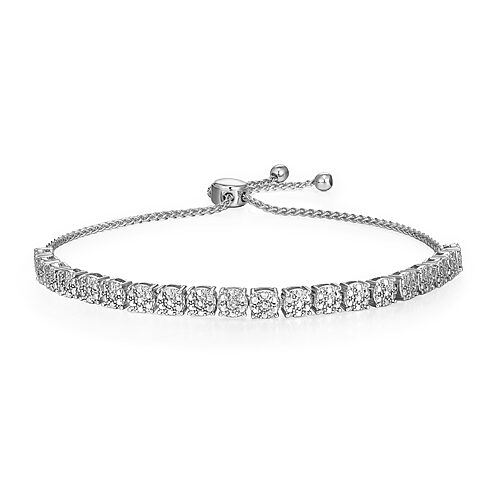 Click here for Sparkle Allure Diamond Accent Pure Silver Over Bra... prices