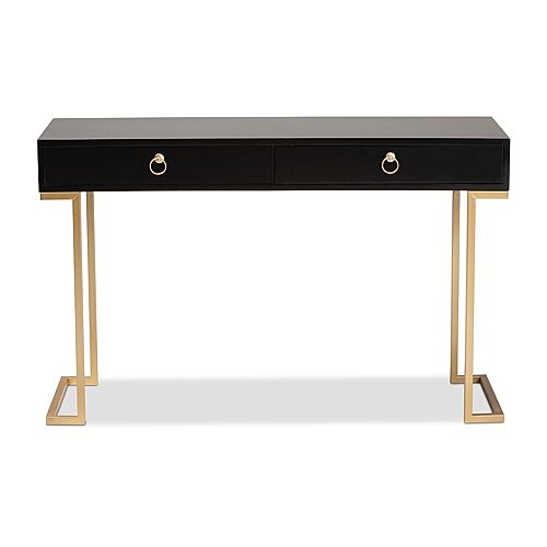 Click here for Beagan 2-Drawer Console Table  One Size  Black prices