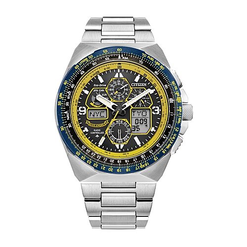 Click here for Mens Citizen(R) Skyhawk Blue Dial Bracelet Watch -... prices