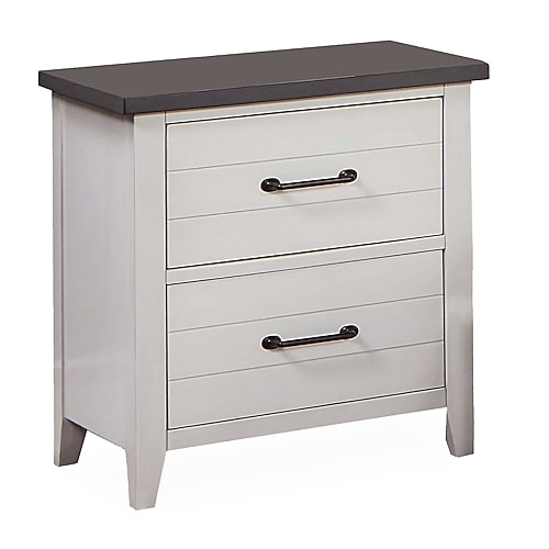 Click here for Furniture of America Gorges 2-Drawer Nightstand  O... prices