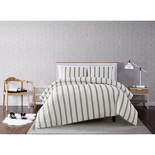 Click here for Truly Soft Millennial Stripe Midweight Comforter S... prices