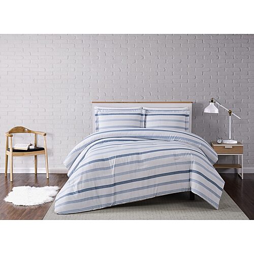 Click here for Truly Soft Waffle Stripe 3pc. Reversible Comforter... prices