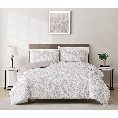 Click here for Cannon Sylvana Jacobean Midweight Comforter Set  O... prices