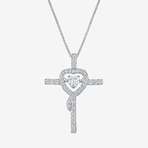 Click here for Womens Lab Created White Sapphire Sterling Silver... prices