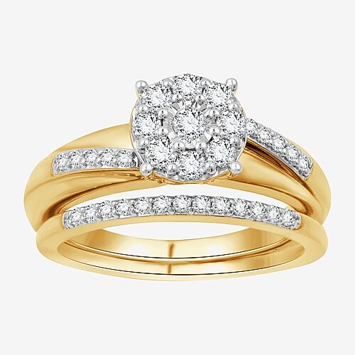Click here for (H-I / I1) Womens 1/2 CT. T.W. Lab Grown White Dia... prices