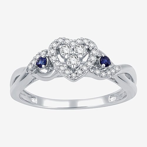 Click here for I Said Yes (H-I / I1) Womens 1/5 CT. Lab Grown Whi... prices