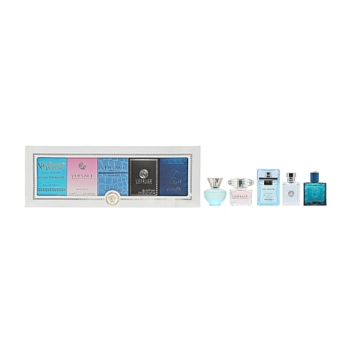 Click here for Versace Mixed Menâs and Womenâs 5-Pc Mini Gift... prices