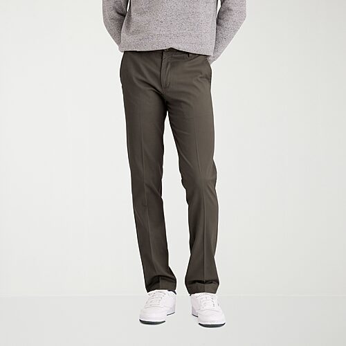 Click here for Dockers Easy Khaki With Stretch Mens Slim Fit Flat... prices