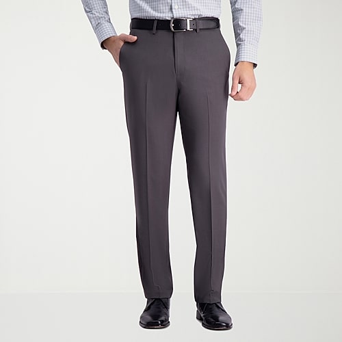 Click here for Haggar Premium Comfort Mens Straight Fit Dress Fla... prices