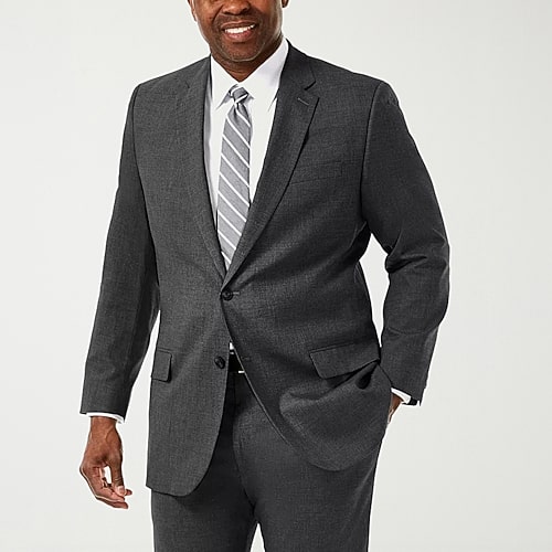 Click here for Mens Jmh Big & Tall Classic Fit Suit Separates Jac... prices