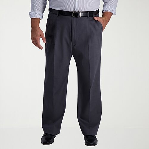 Click here for Haggar Iron Free Premium Khaki Mens Classic Fit Bi... prices