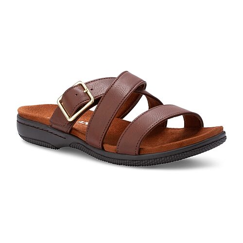 Click here for Eastland Womens Sanibel Flat Sandals  11 Medium  B... prices