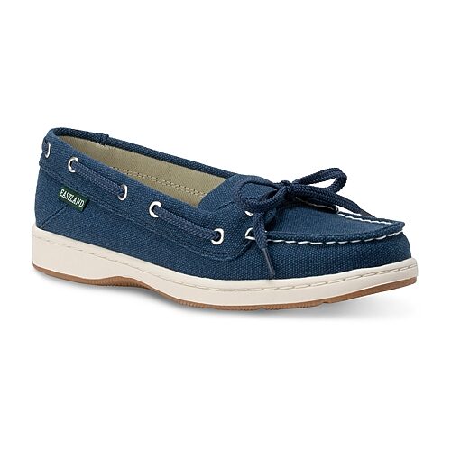 Click here for Eastland Sunset Womens Boat Shoes  8 Medium  Blue prices