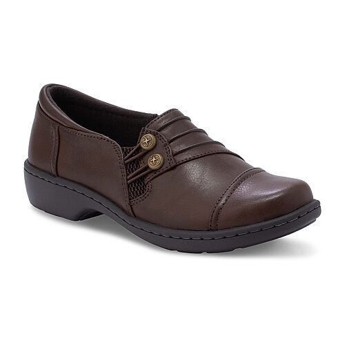 Click here for Eastland Sylvan Womens Round Closed Toe Slip-On Sh... prices