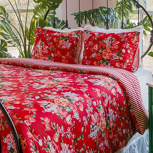 Click here for JUNK GYPSY Garden Society Sateen Reversible Comfor... prices