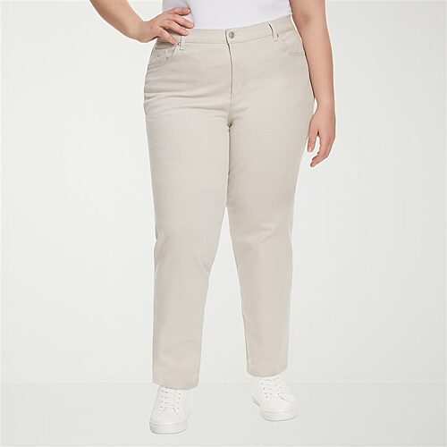 Click here for Gloria Vanderbilt Amanda Womens Plus High Rise Str... prices