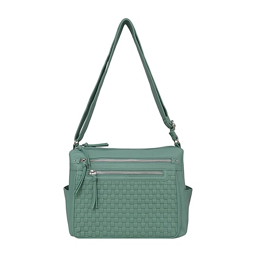 Click here for Bueno of California Double Zip Medium Crossbody Ba... prices