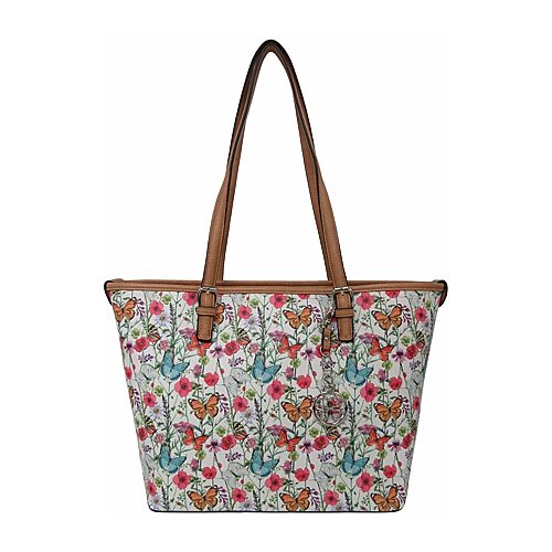 Click here for Bueno of California Print Pvc Tote Bag  One Size... prices