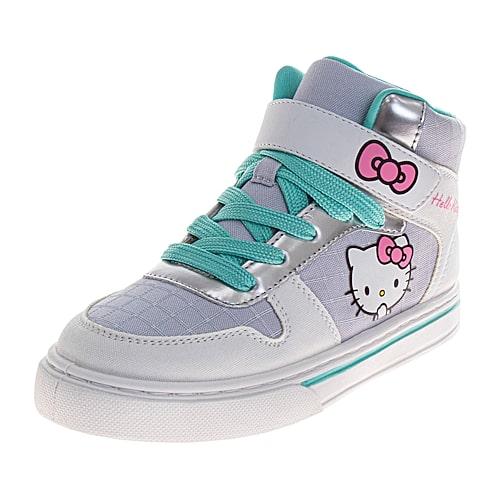 Click here for Hello Kitty Girls Child High-Top Sneakers - White... prices