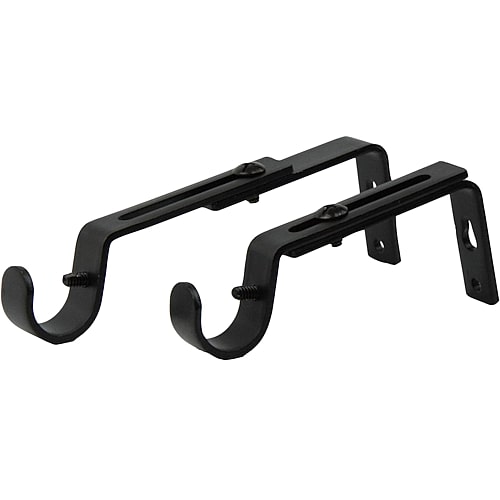 Click here for Rod Desyne Adjustable Curtain Rod Brackets  One Si... prices