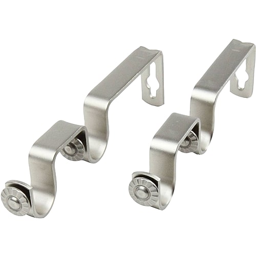 Click here for Rod Desyne Double Wall Brackets  One Size  White prices