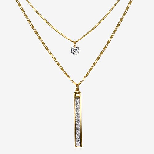 Click here for Bijoux Bar Delicates Gold Tone Womens 30 Inch Stra... prices