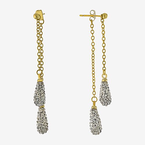 Click here for Sparkle Allure Womens Crystal 14K Gold Over Brass... prices